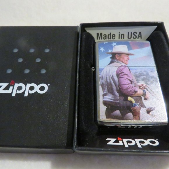 Zippo | Accessories | Limited John Wayne Us Flag Zippo | Poshmark